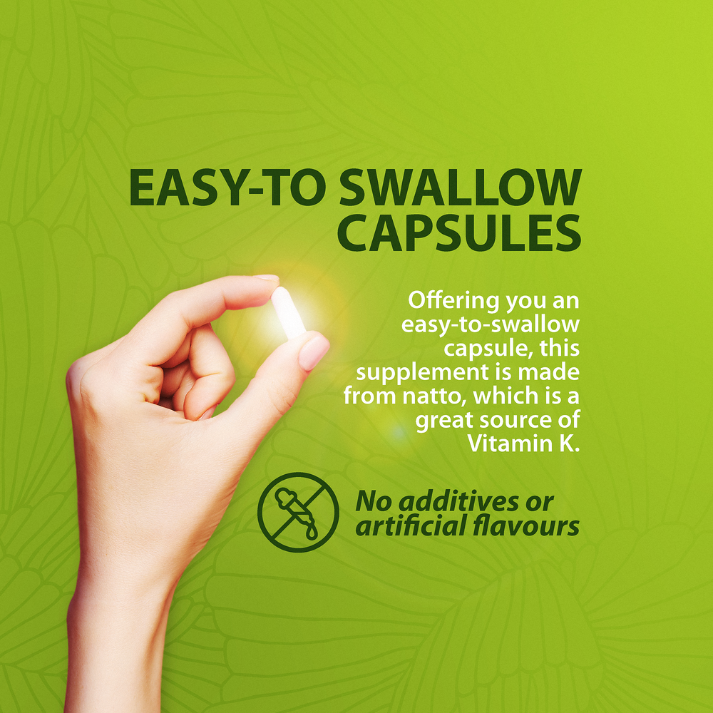 Vitamin K2 Supplement | MK-7 | 600 MCG – NutriZing